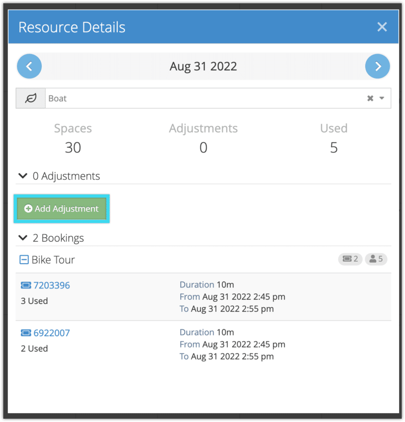 How to adjust a resource's availability - Rezgo Support