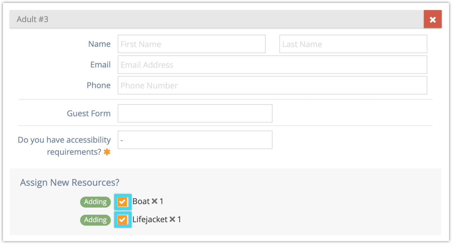 How to disable adding or removing resources when adjusting PAX - Rezgo Support